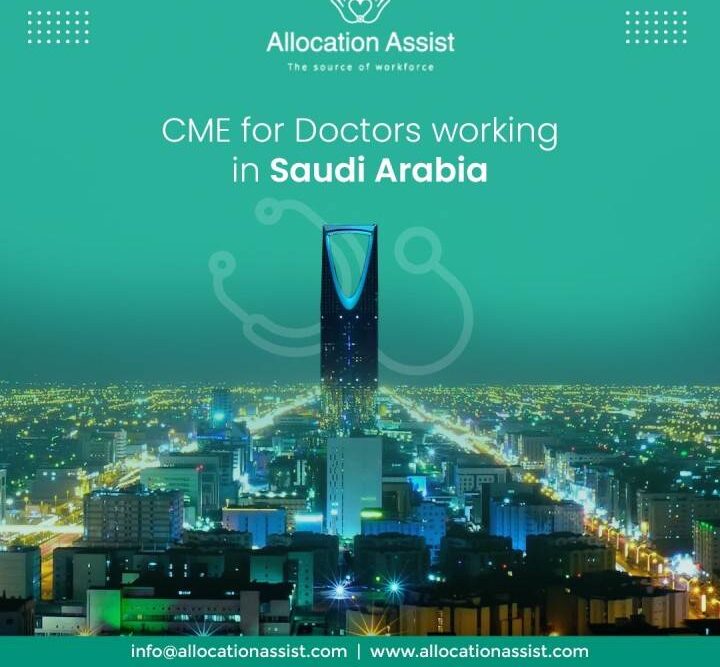 CME for Doctors working in Saudi Arabia | Allocation Assist